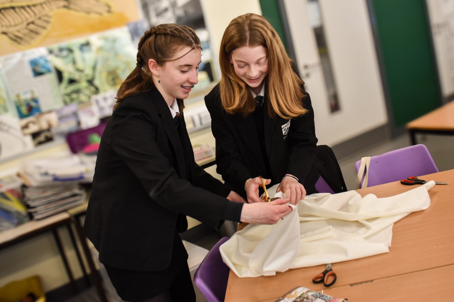 TICE Textiles Project | Marden High School