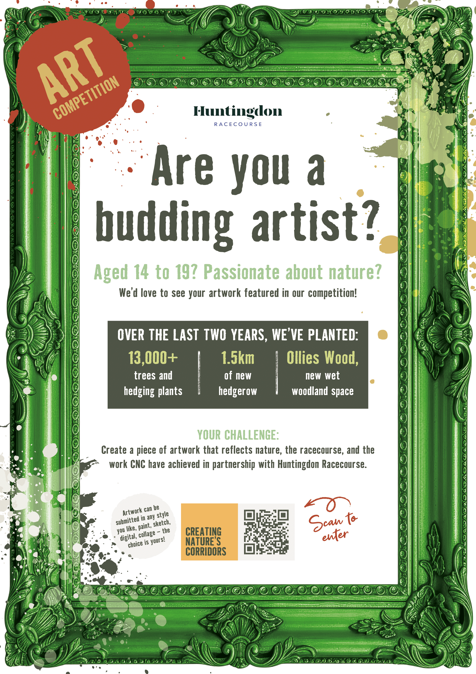 Huntingdon Racecourse Art Competition - St Ivo Academy