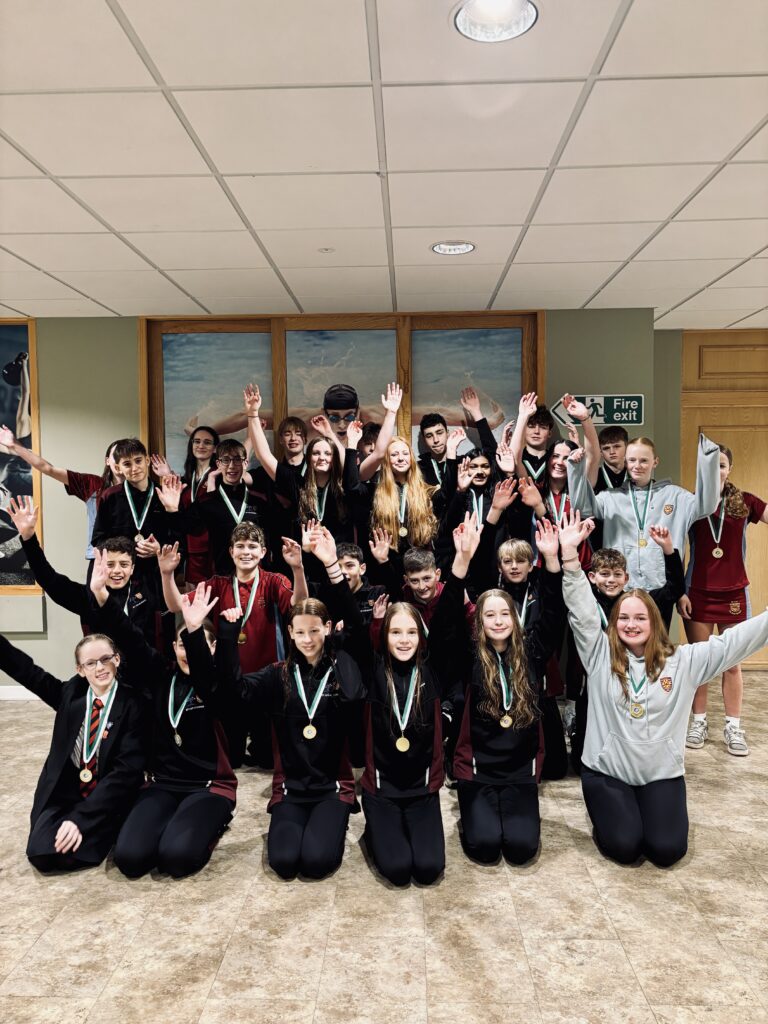 Week 4 - Gold at Hunts Swimming Gala and Mayor jumps out of plan for ...