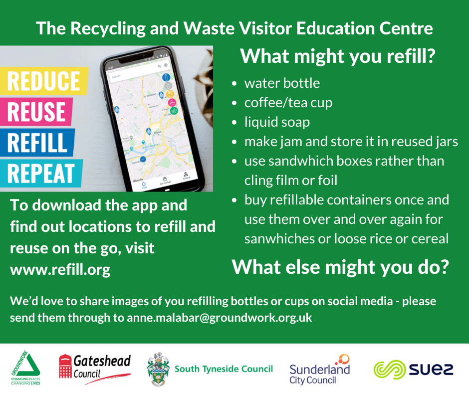 Reduce, reuse, refill and repeat | Marine Park Primary School