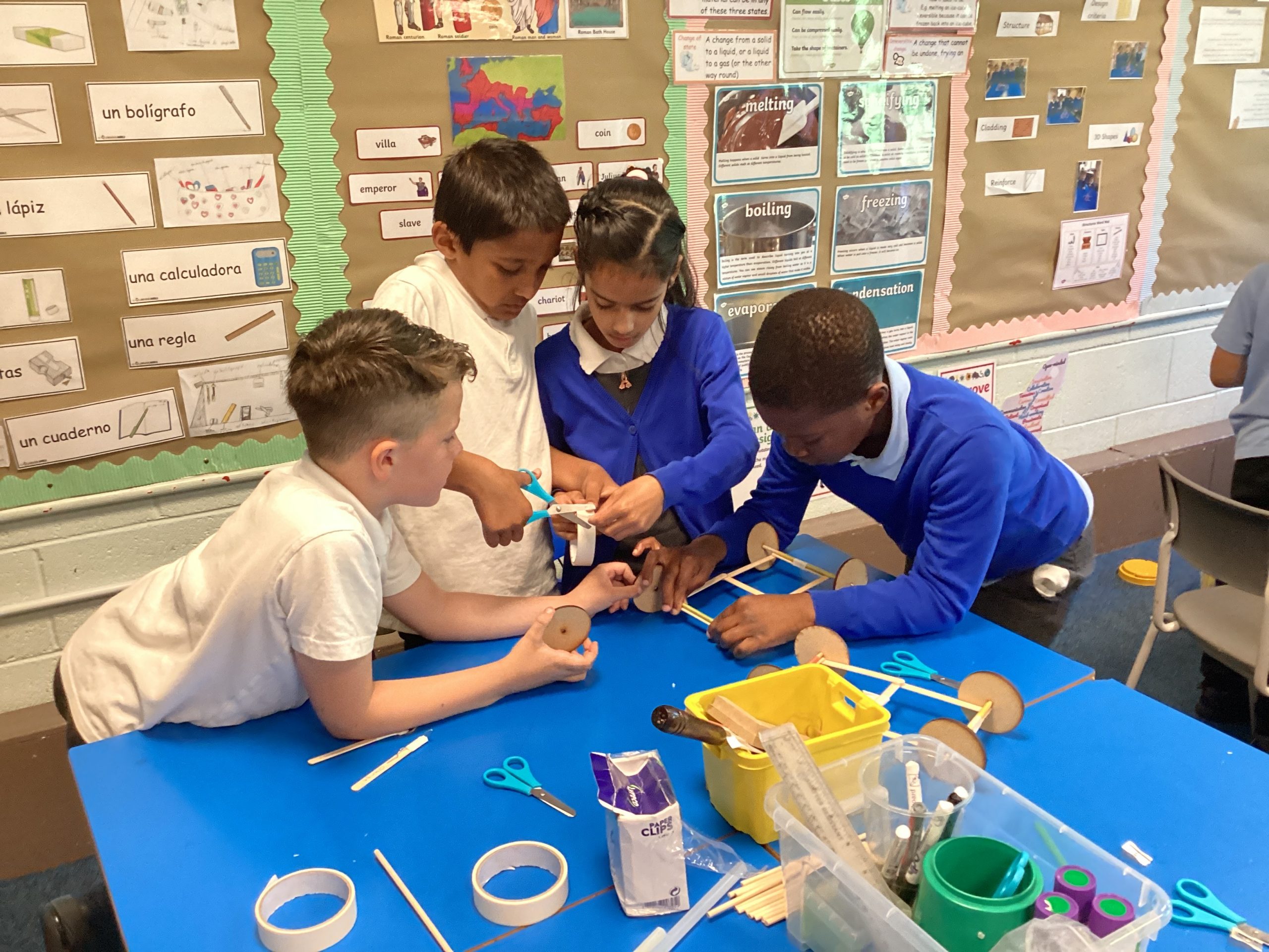 Year 4 – Slingshot cars | Marine Park Primary School