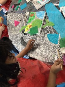 Year 2- Creating artistic maps | Marine Park Primary School
