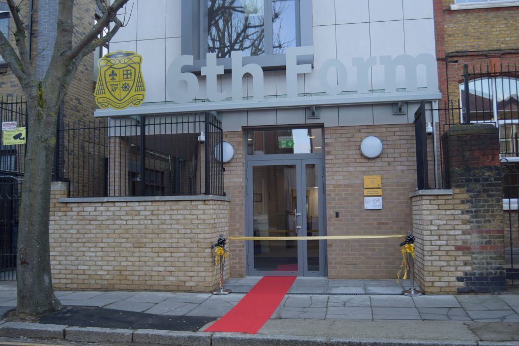 BISHOP OPENS NEW 6TH FORM BUILDING | St Bonaventure's