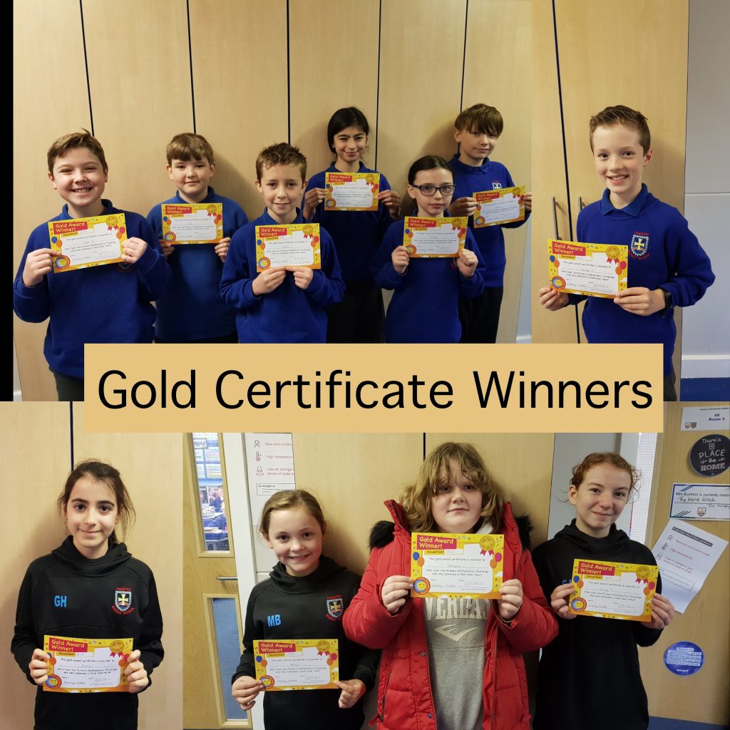 Primary Mathematics Challenge | Chantry Middle School