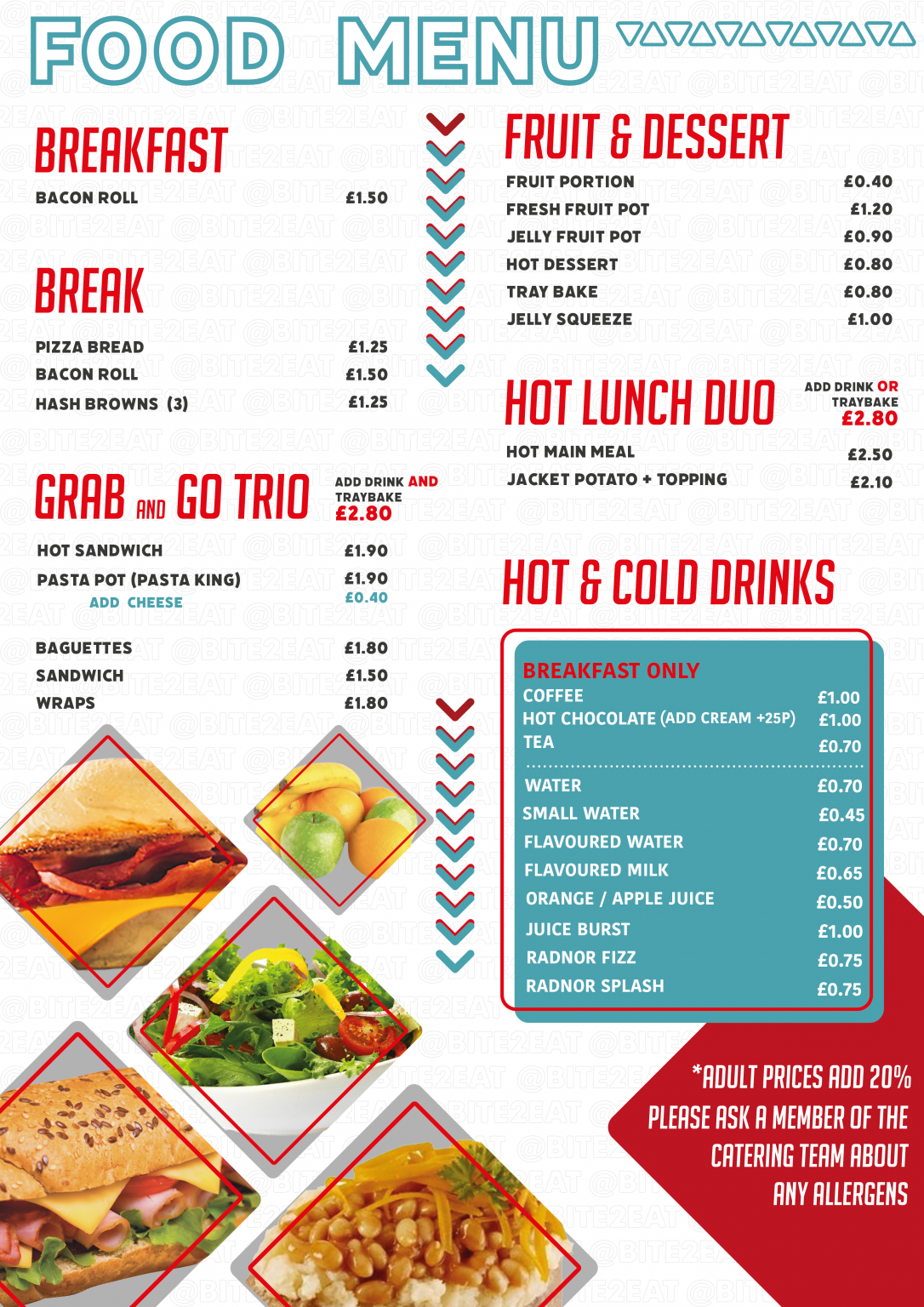 Catering | Boroughbridge High School