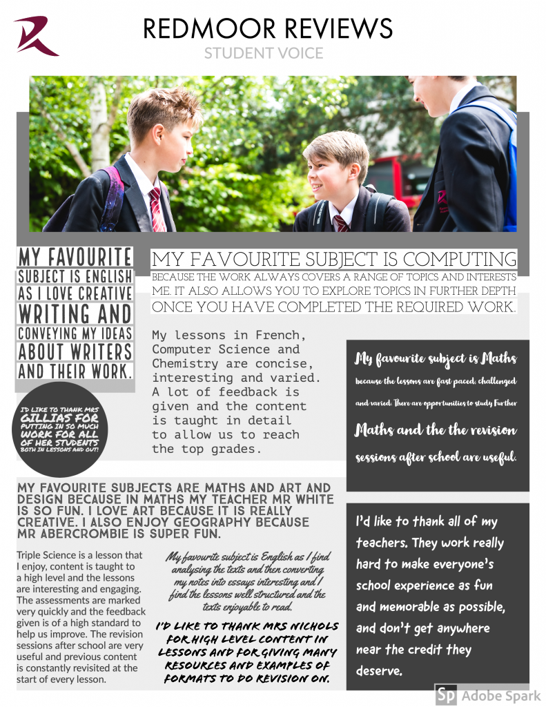 Redmoor Reviews | Welcome to Redmoor Academy