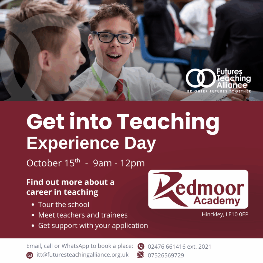 Get into Teaching | Welcome to Redmoor Academy