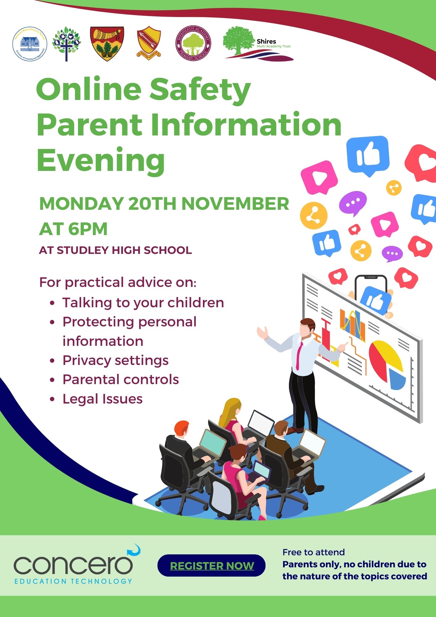 Online Safety Parent Information Evening | Shires MAT
