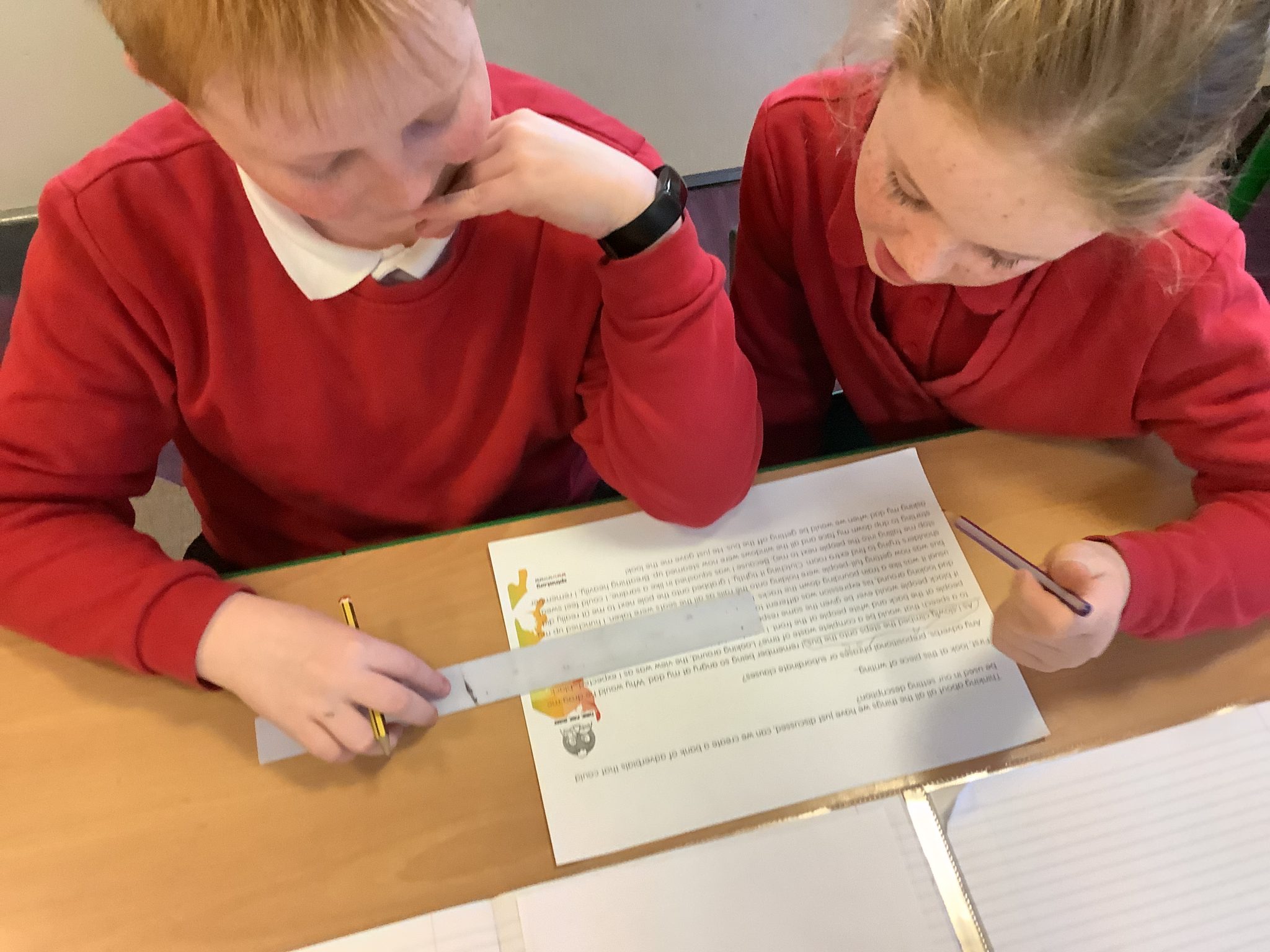 Writing features – grammar | Carcroft School