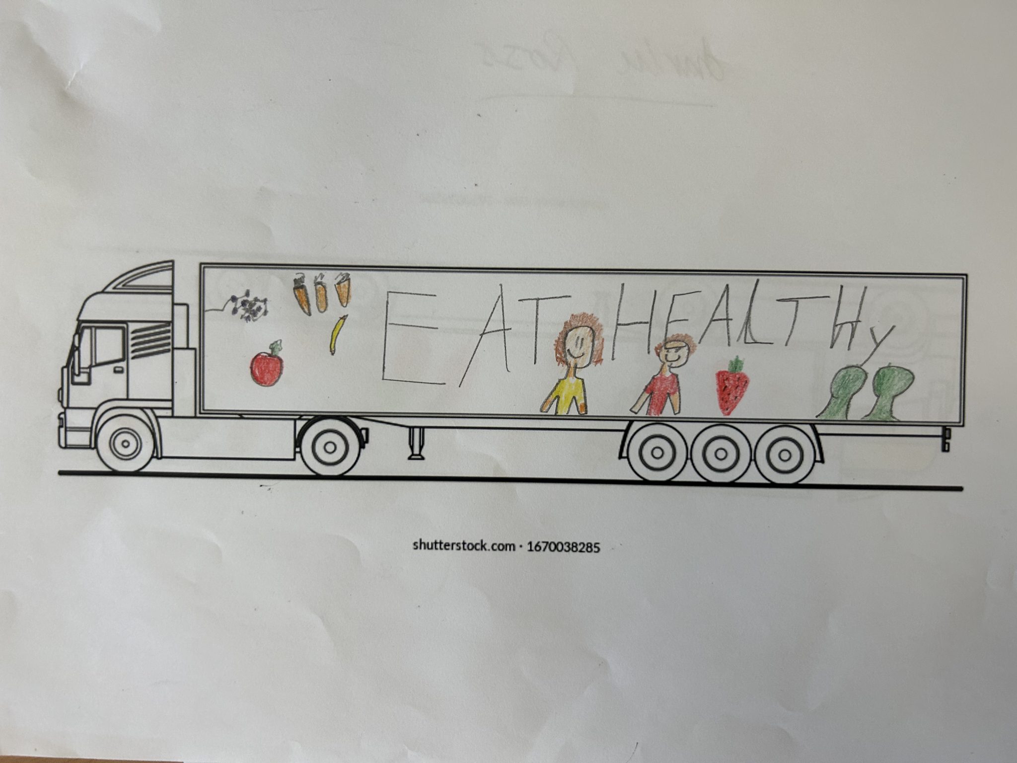 Healthy Eating Truck Competition | Carcroft School