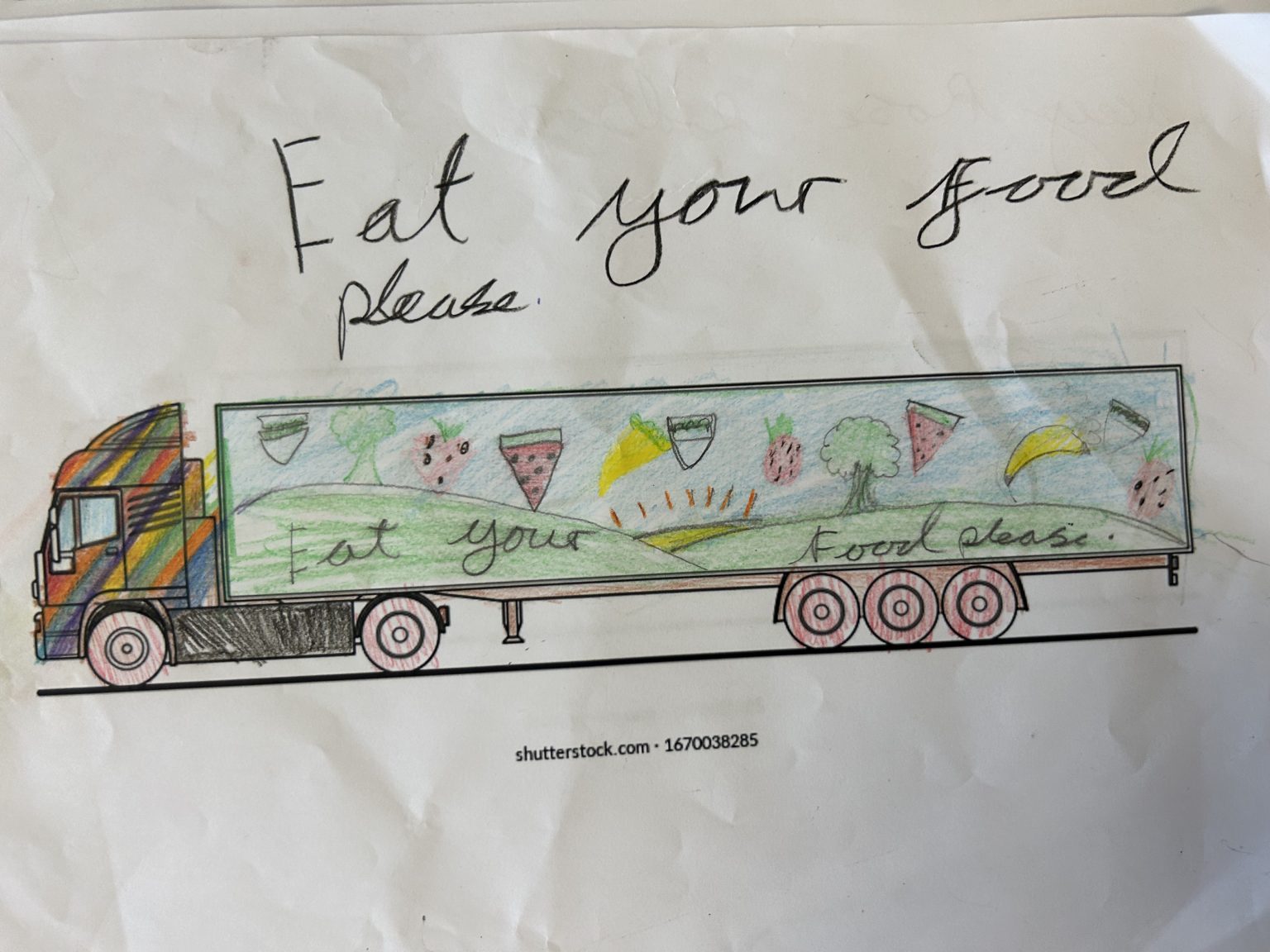Healthy Eating Truck Competition | Carcroft School
