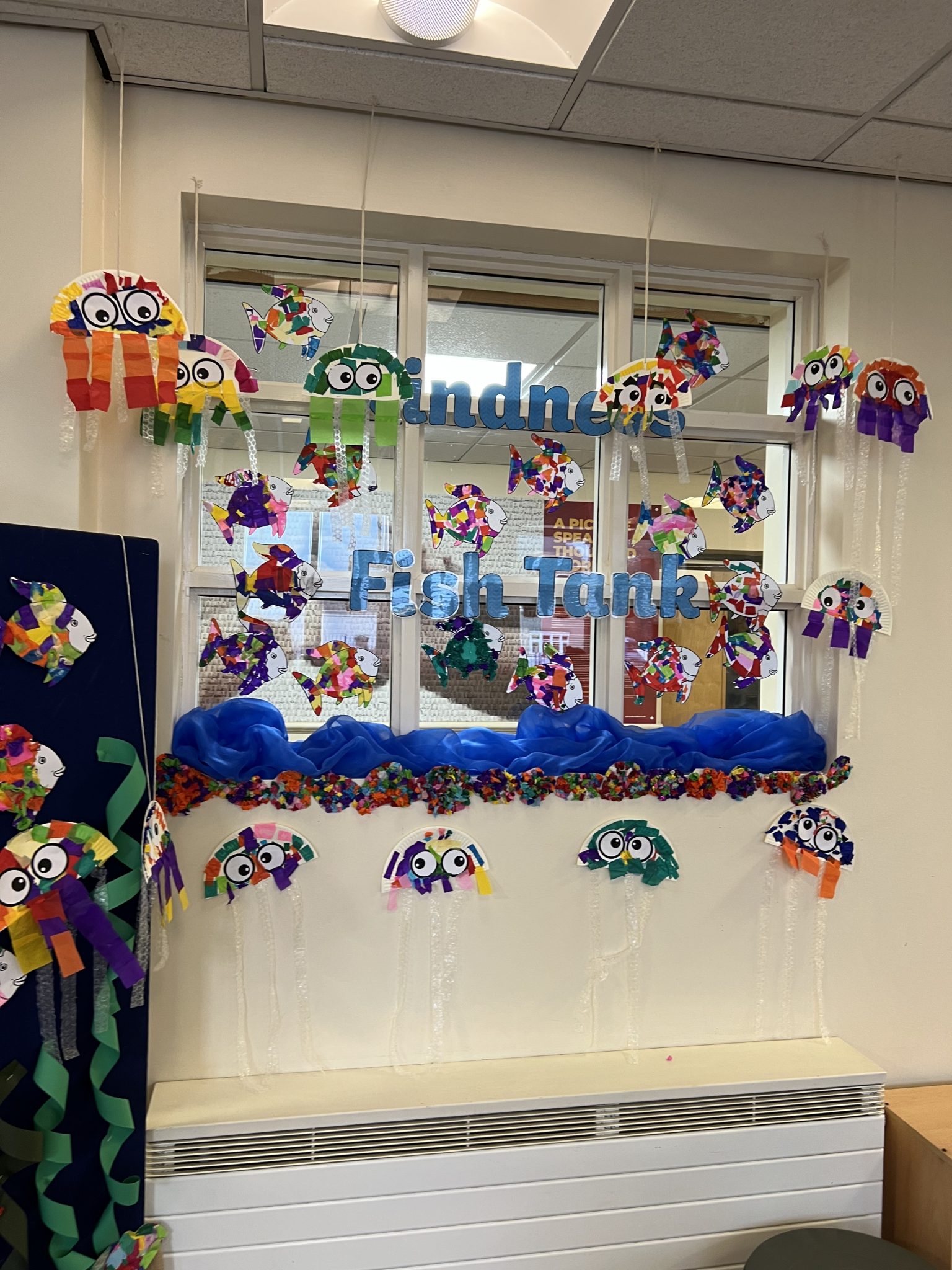 Crew Marsh kindness fish tank | Carcroft School