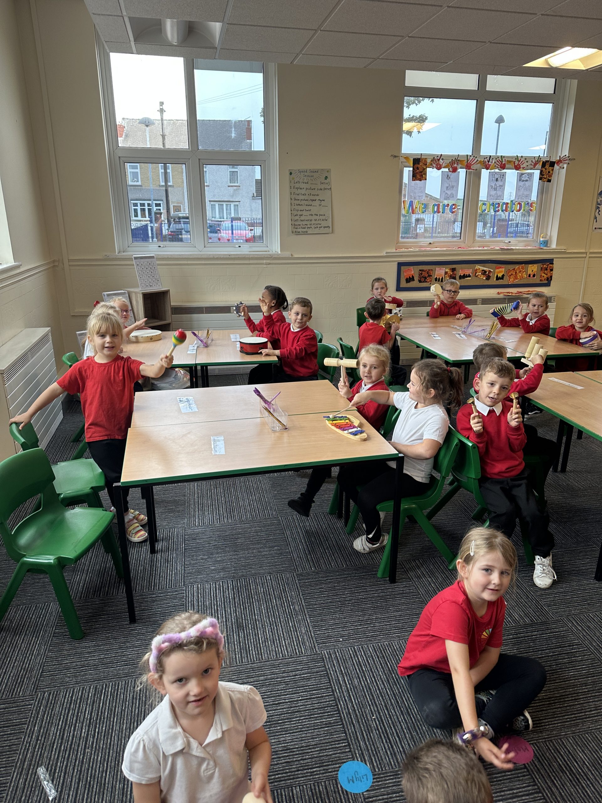Year 1 music – using untuned percussion instruments to keep the rhythm ...