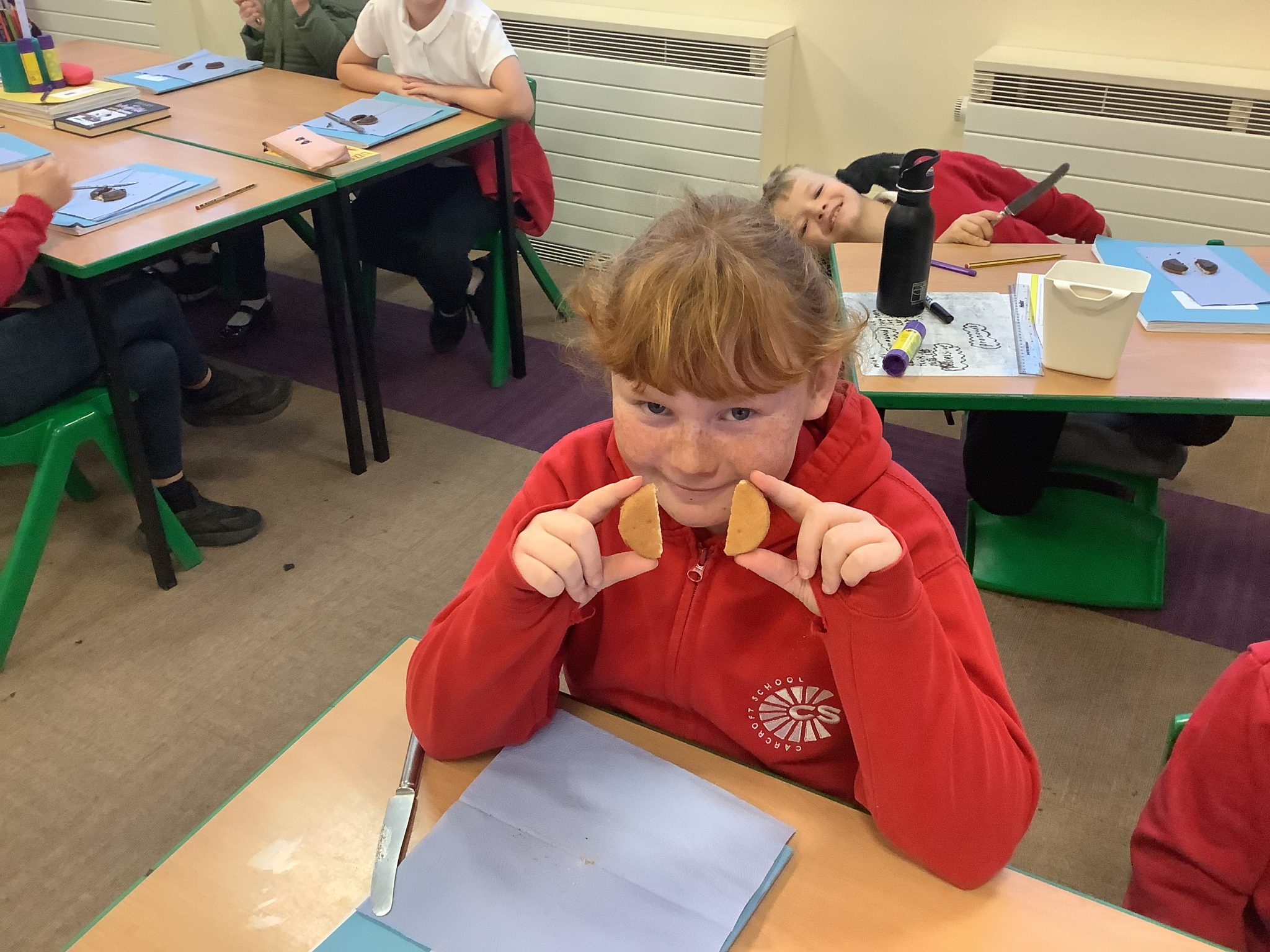 Jaffa cake fractions | Carcroft School