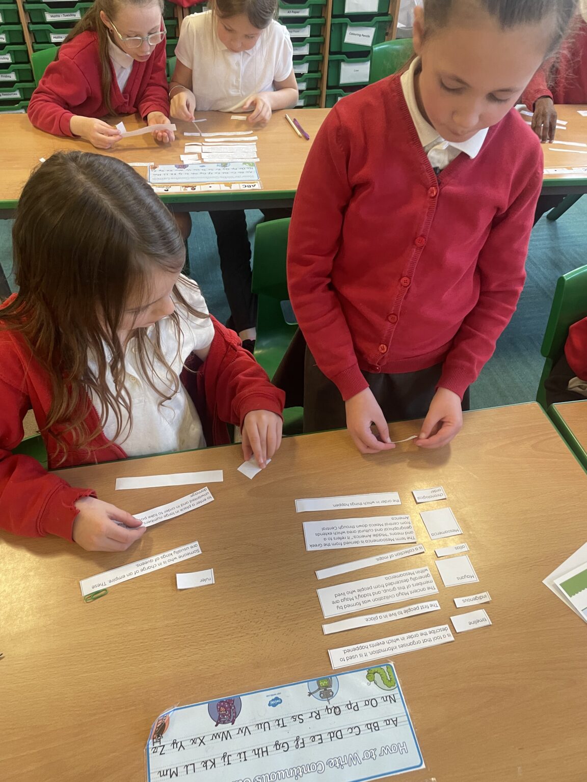 Mayan timeline | Carcroft School