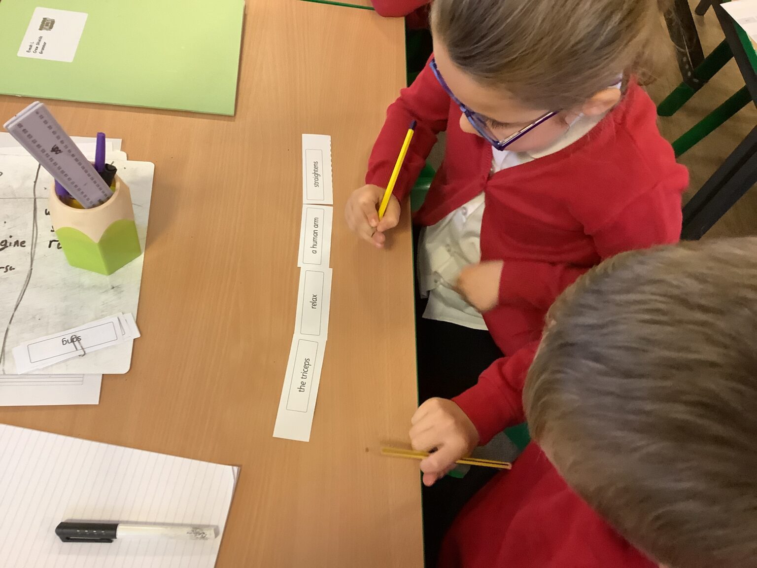 Building single clause sentences | Carcroft School