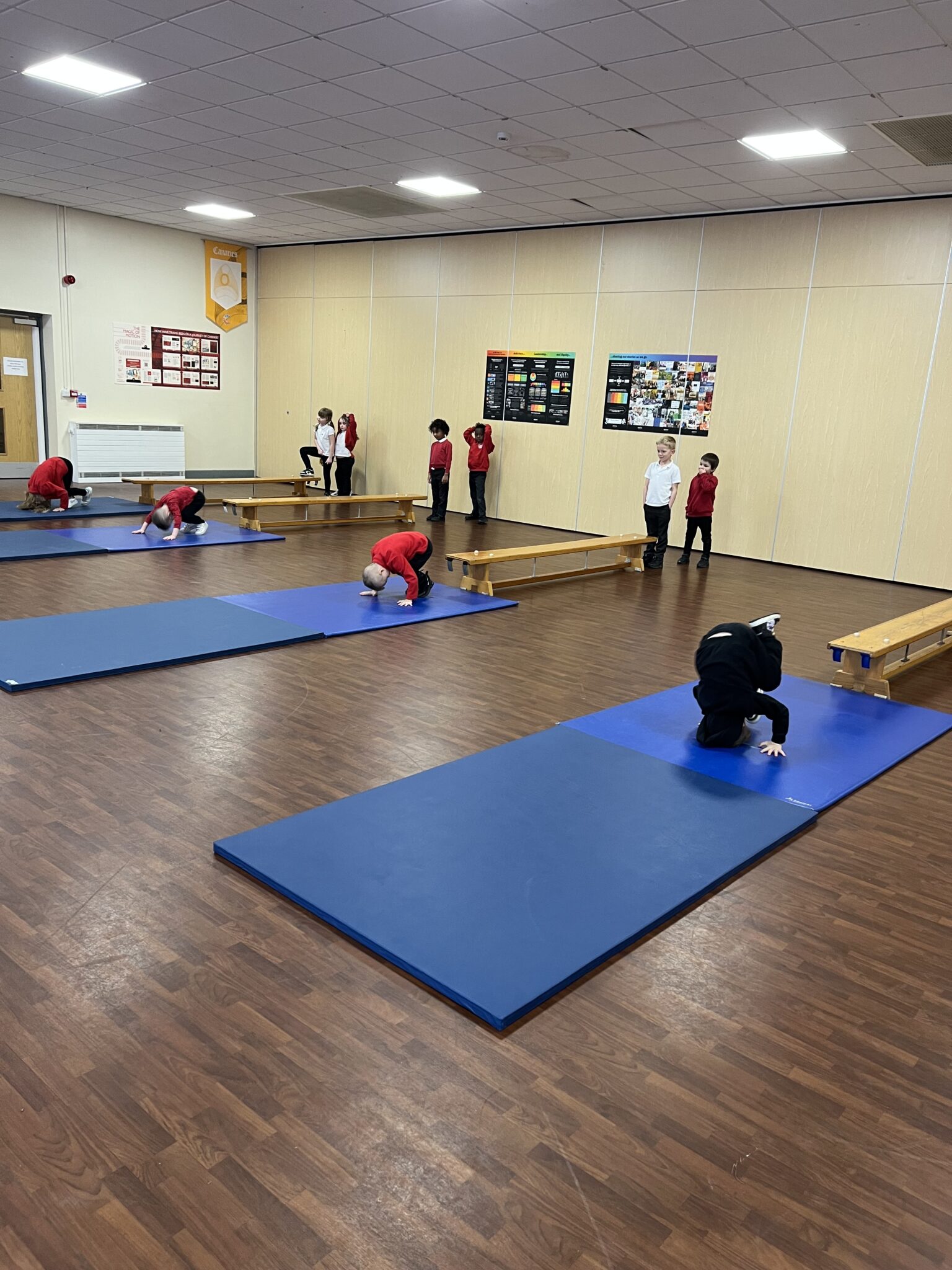 Pe lesson: gymnastics | Carcroft School