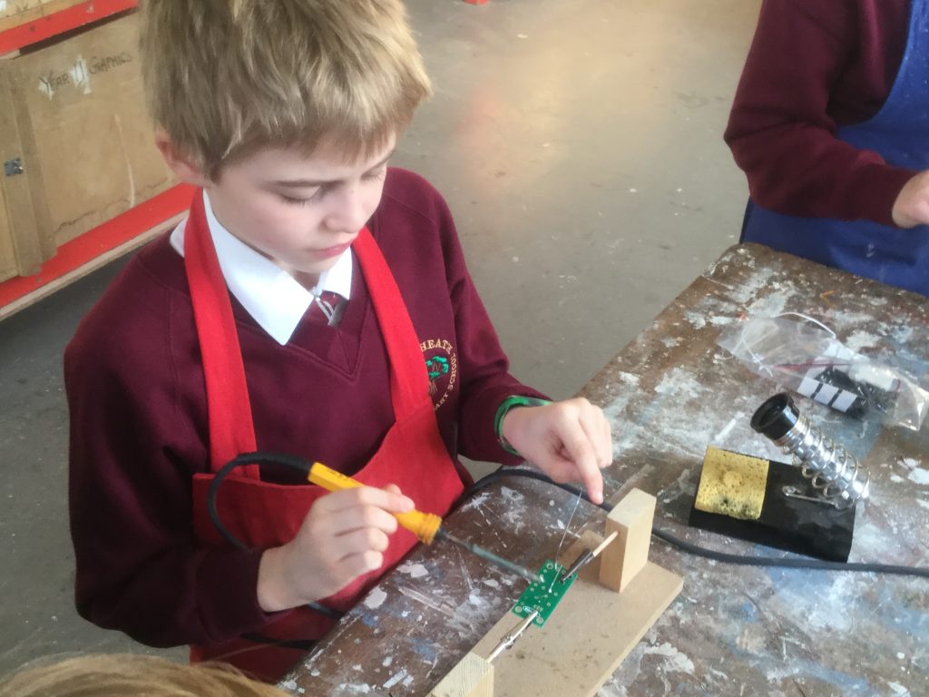 Webheath pupils complete a circuit | Studley High School