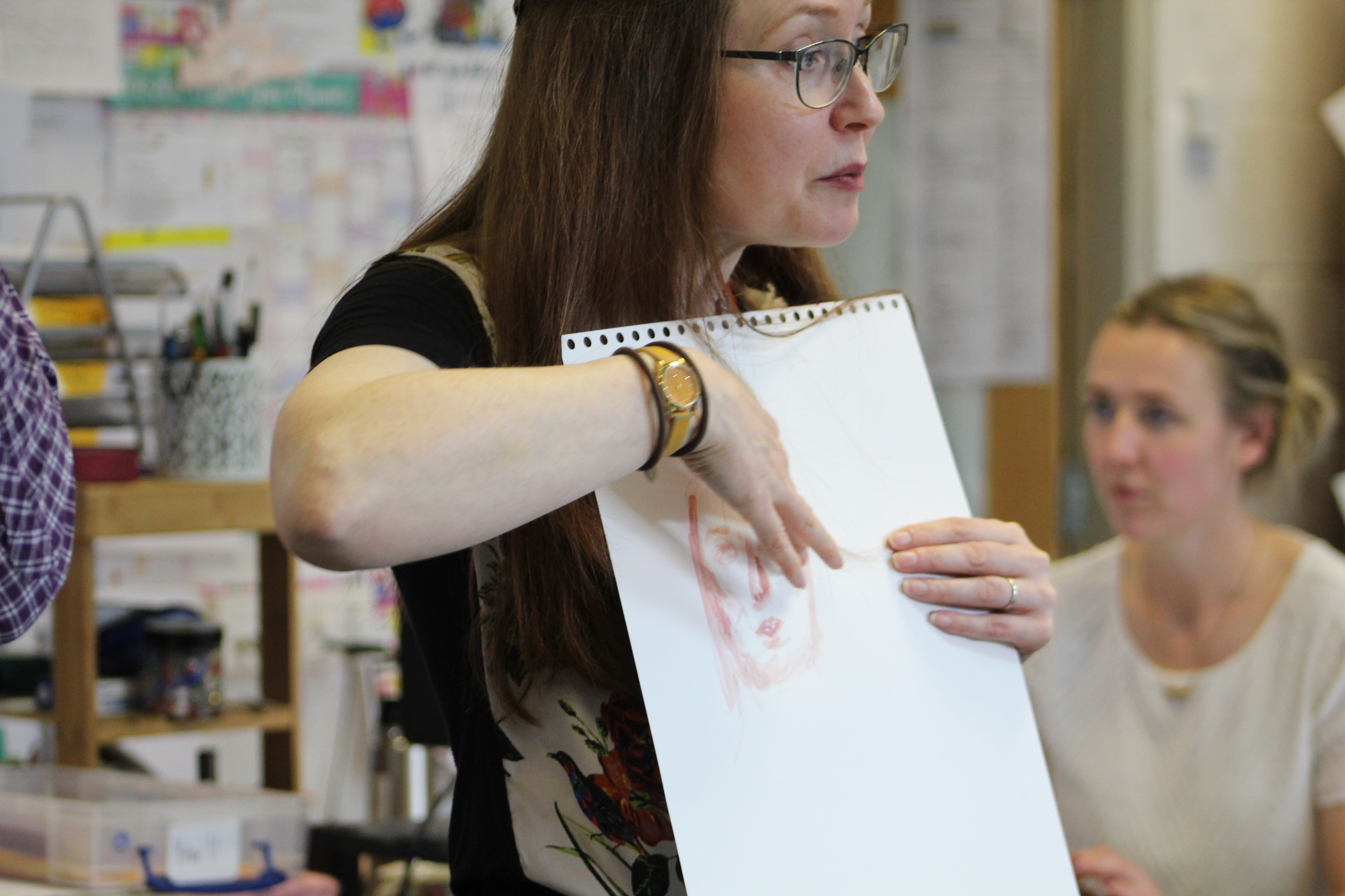 Year 9 Portrait Workshop | Studley High School