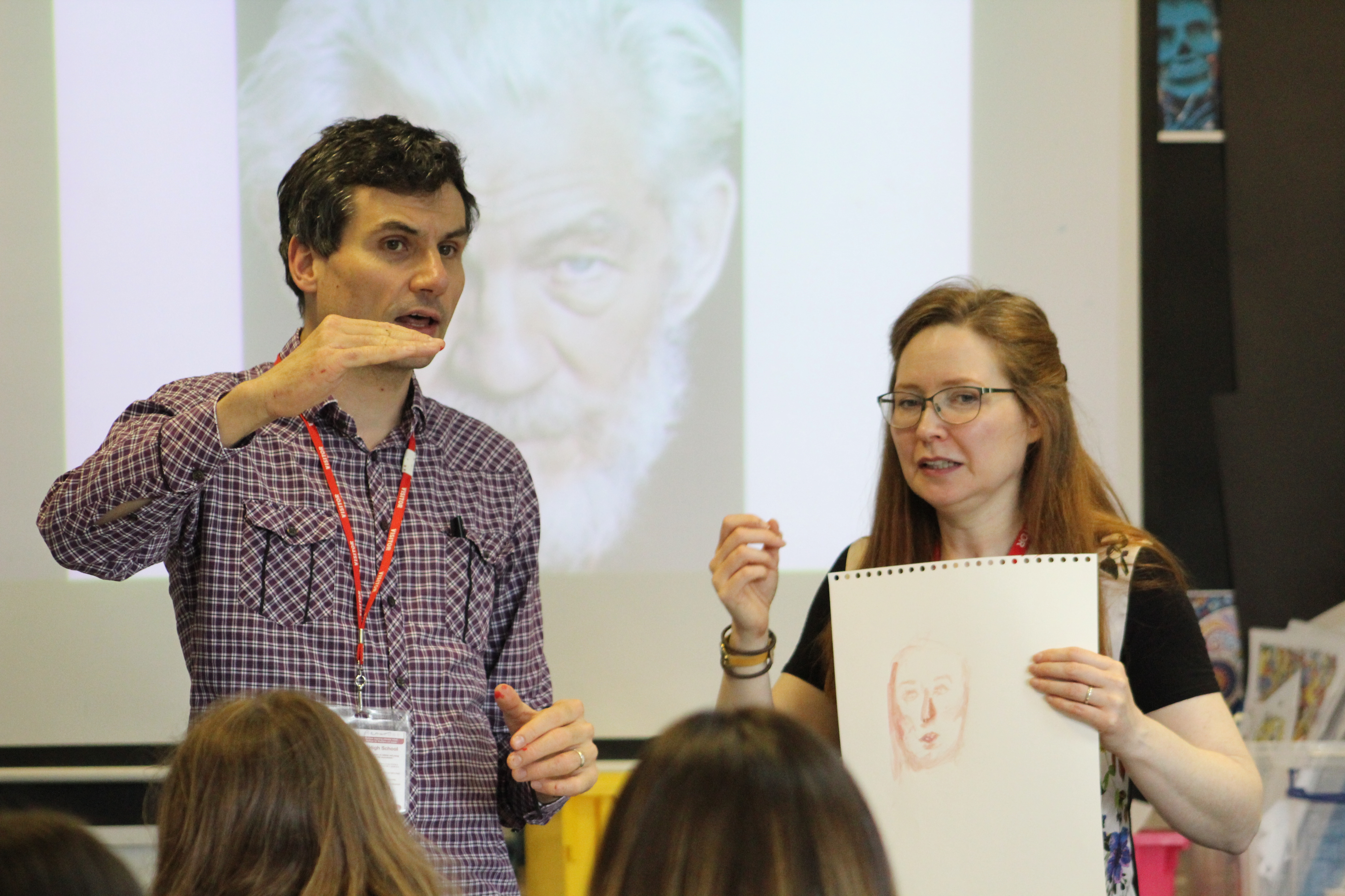 Year 9 Portrait Workshop | Studley High School