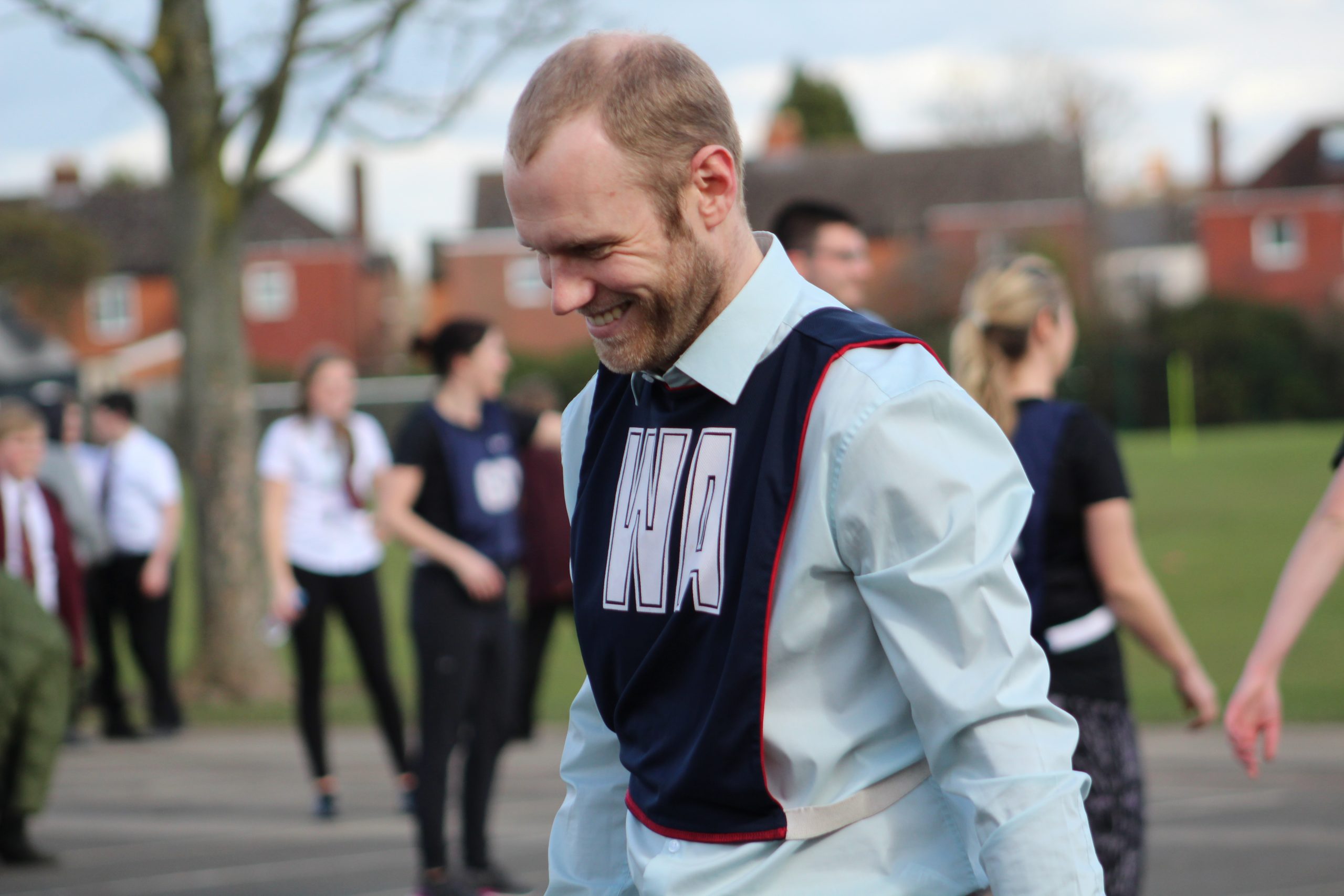 Staff vs Students Netball Match | Studley High School
