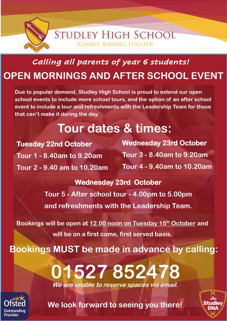Pastoral Overview | Studley High School