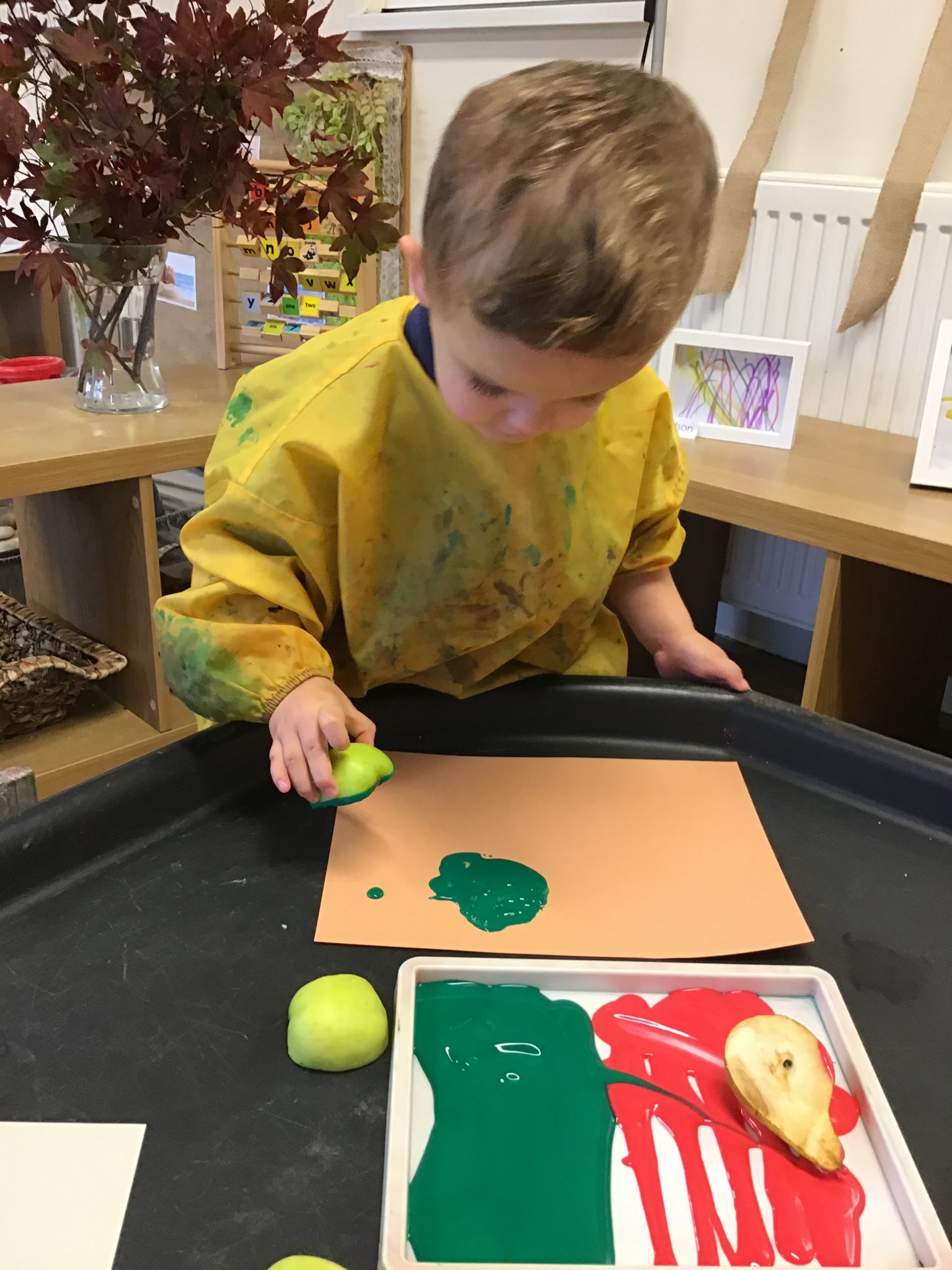Fruit Printing | Clervaux Nursery