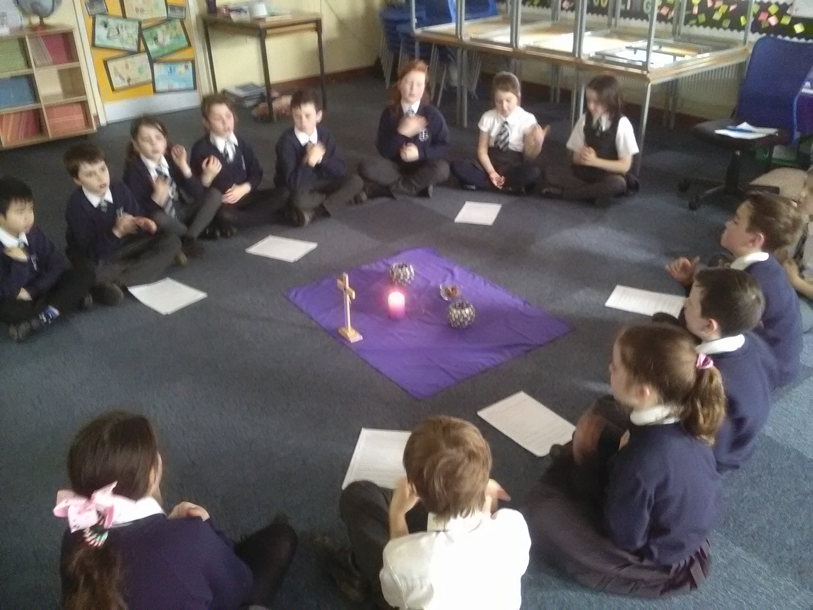 Year 4’s Lenten Penitential Service | All Souls' Catholic Primary School