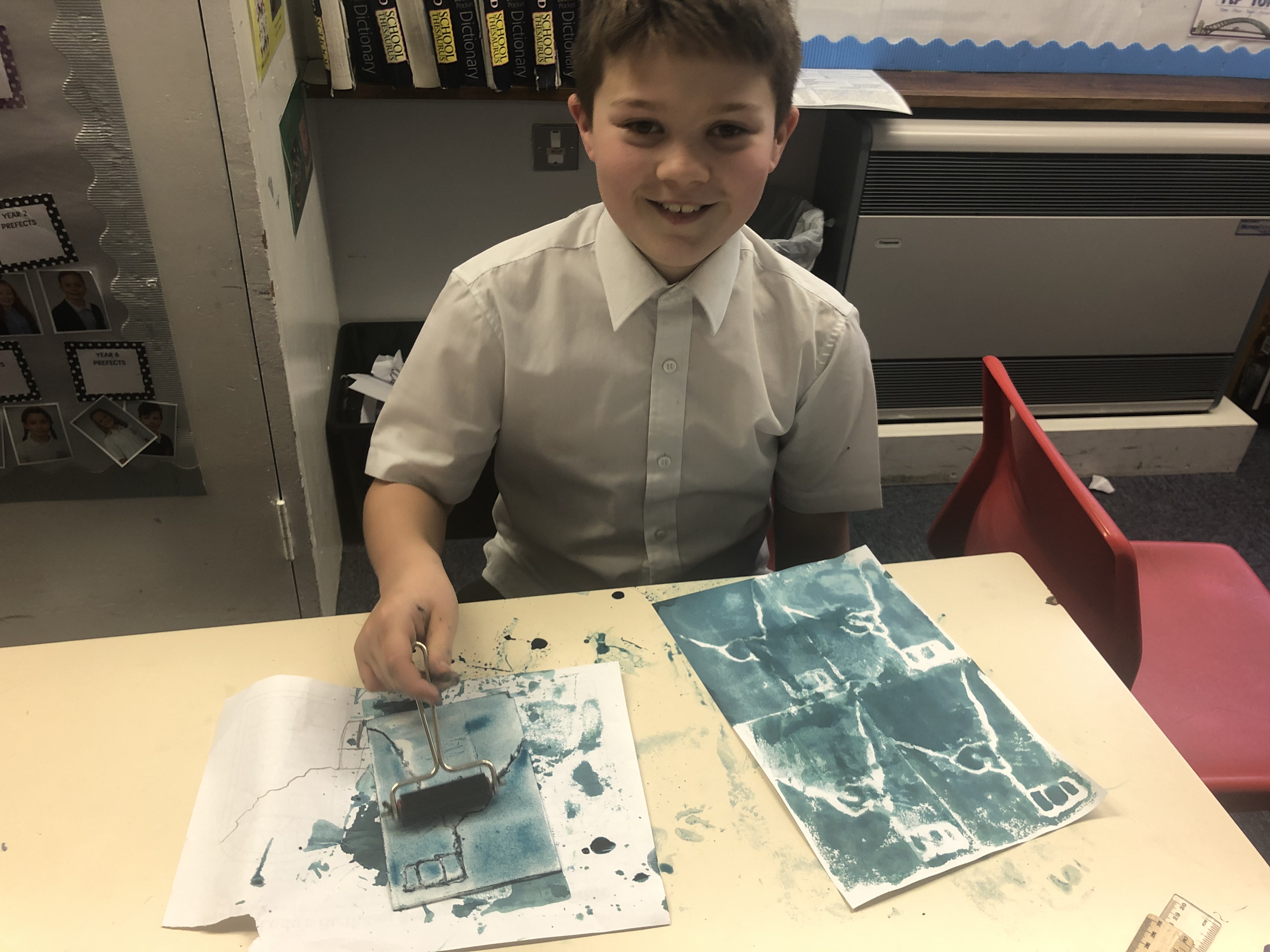 Lino Printing | All Souls' Catholic Primary School
