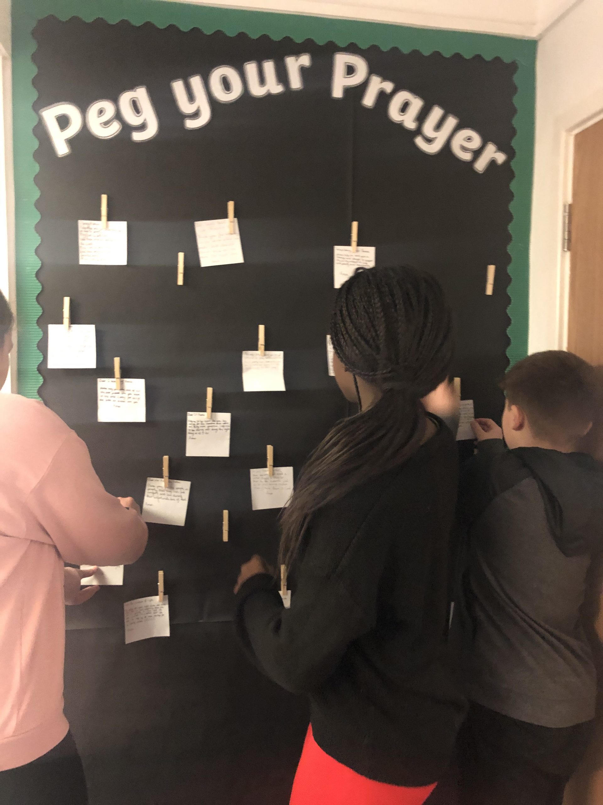 ‘Peg Your Prayer’ | All Souls' Catholic Primary School