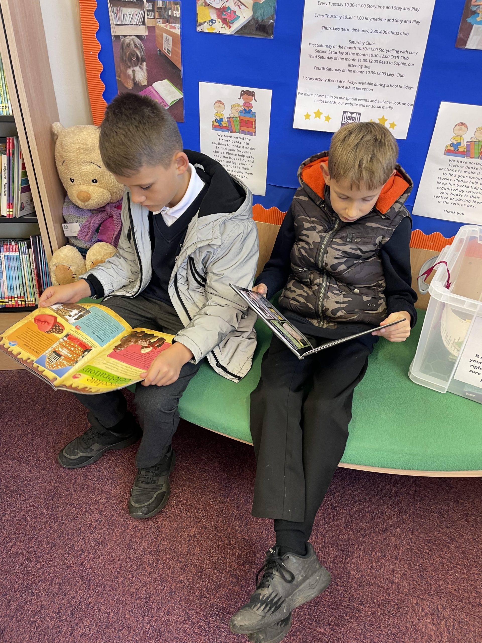 Library Visit All Souls Catholic Primary School