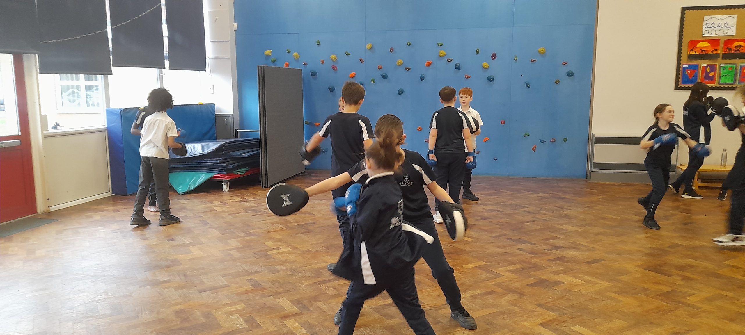 Fighting Fit – Boxercise | All Souls' Catholic Primary School