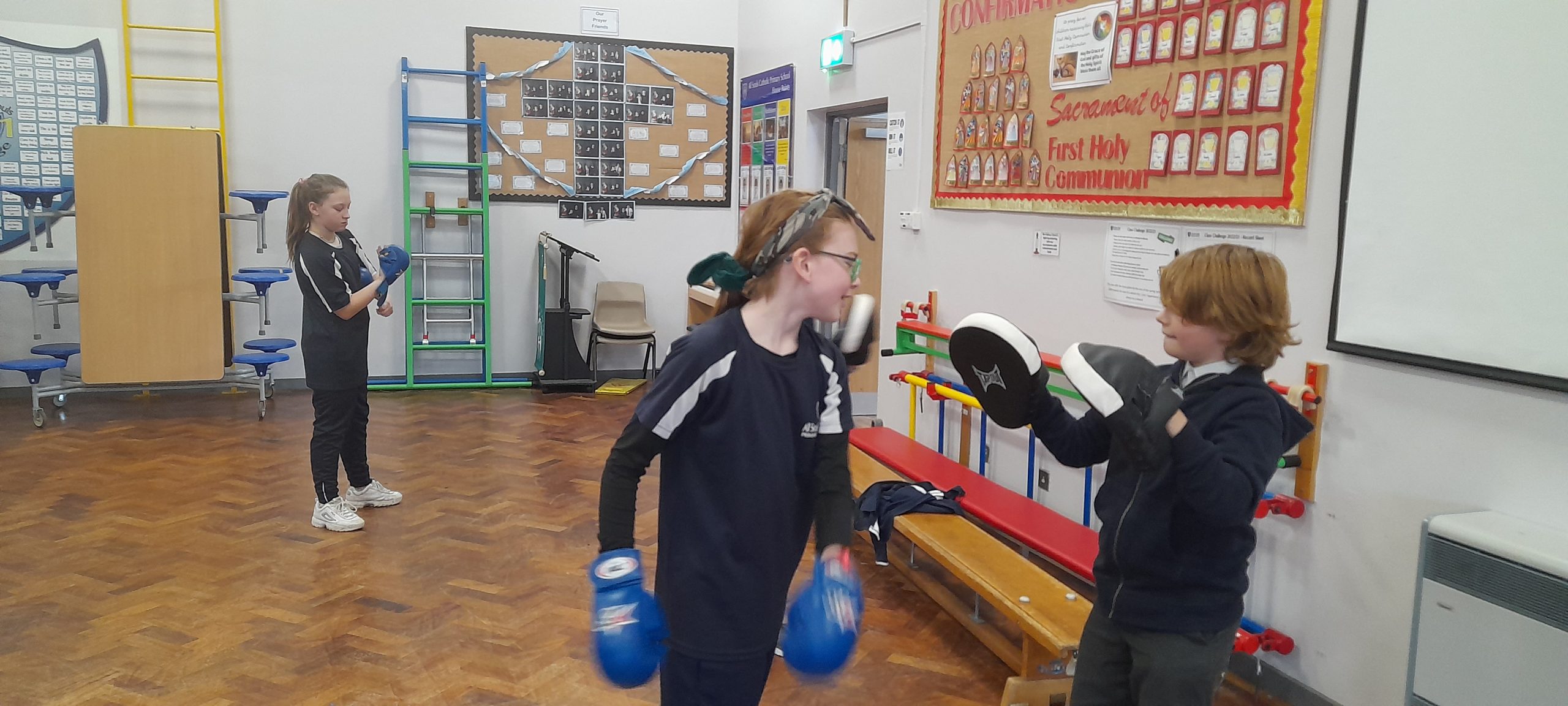 Fighting Fit – Boxercise | All Souls' Catholic Primary School