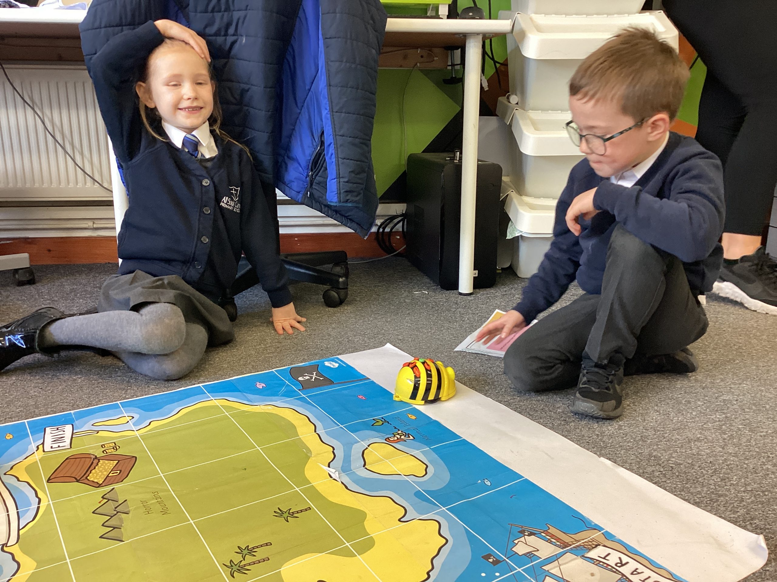 Year 1 Beebots | All Souls' Catholic Primary School