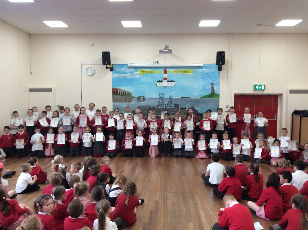 100% Attendance | Marsden Primary School