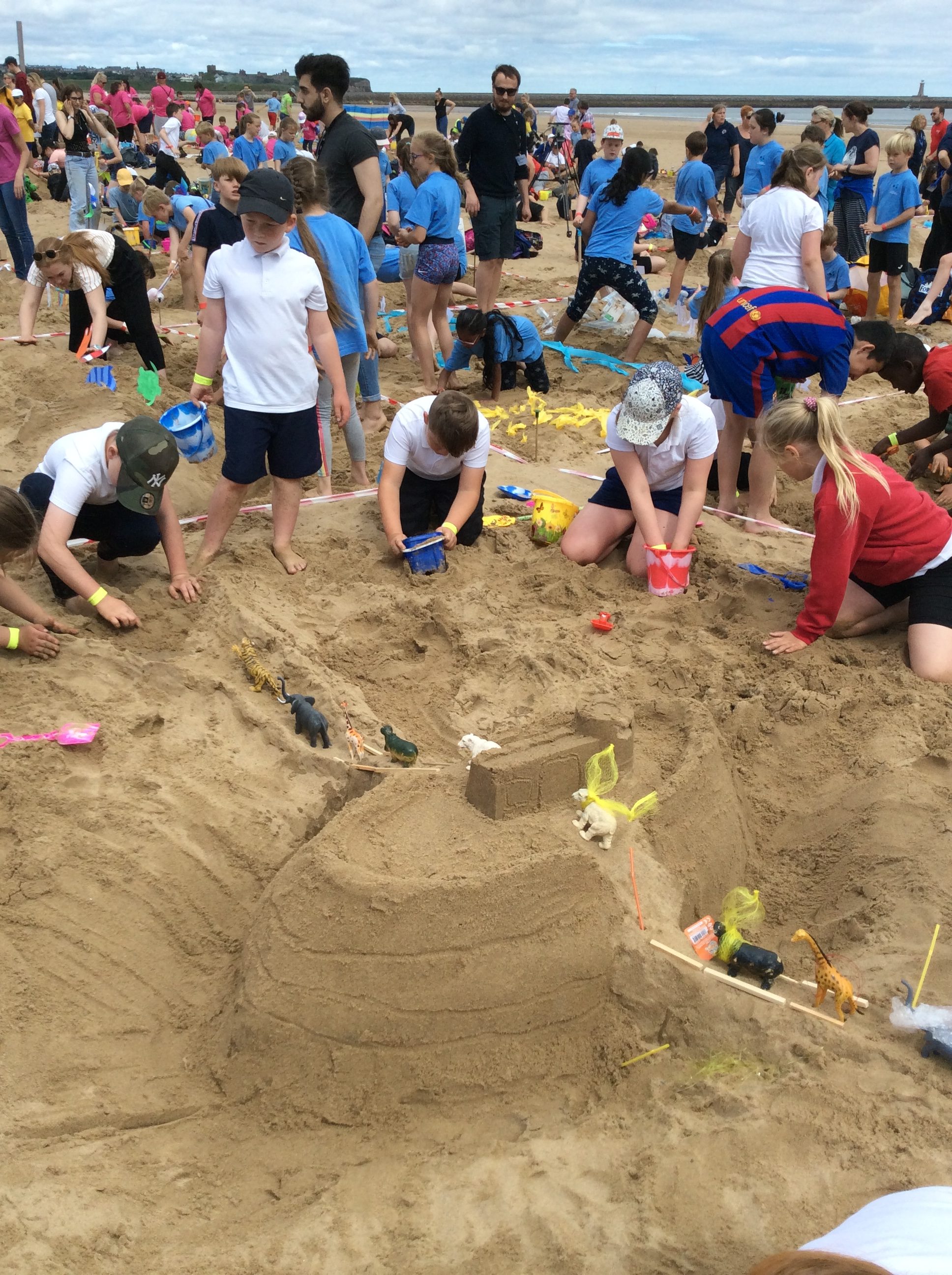 Sandcastle challenge | Marsden Primary School