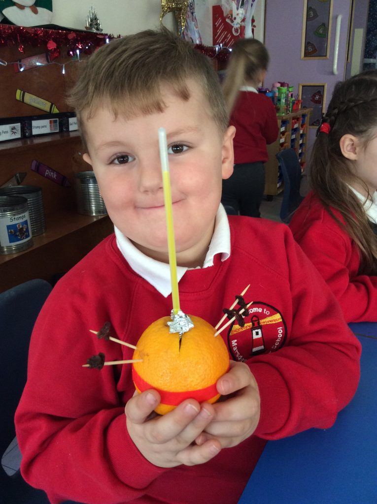 EYFS Make Christingles | Marsden Primary School