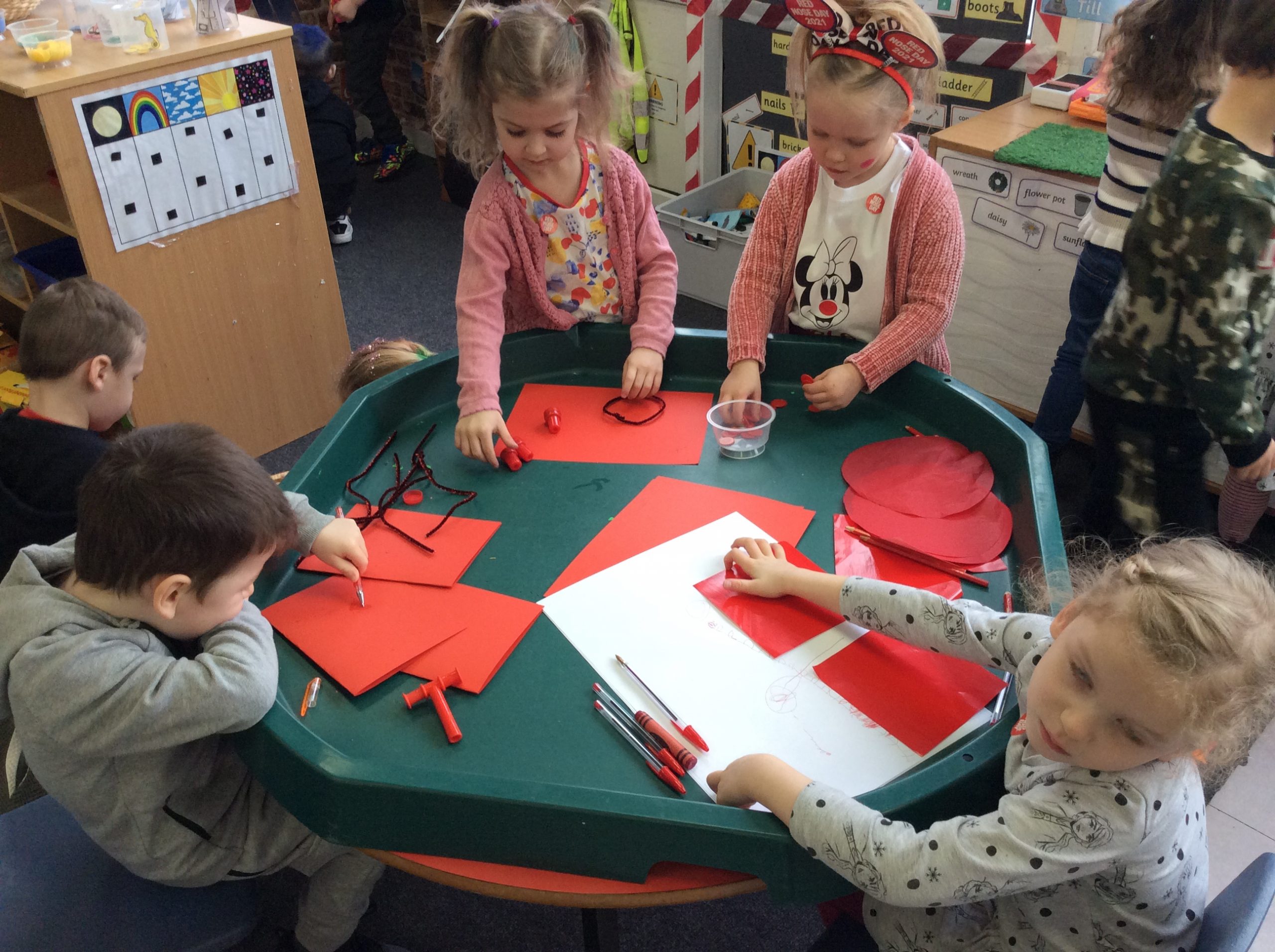 Red Nose Day in EYFS | Marsden Primary School
