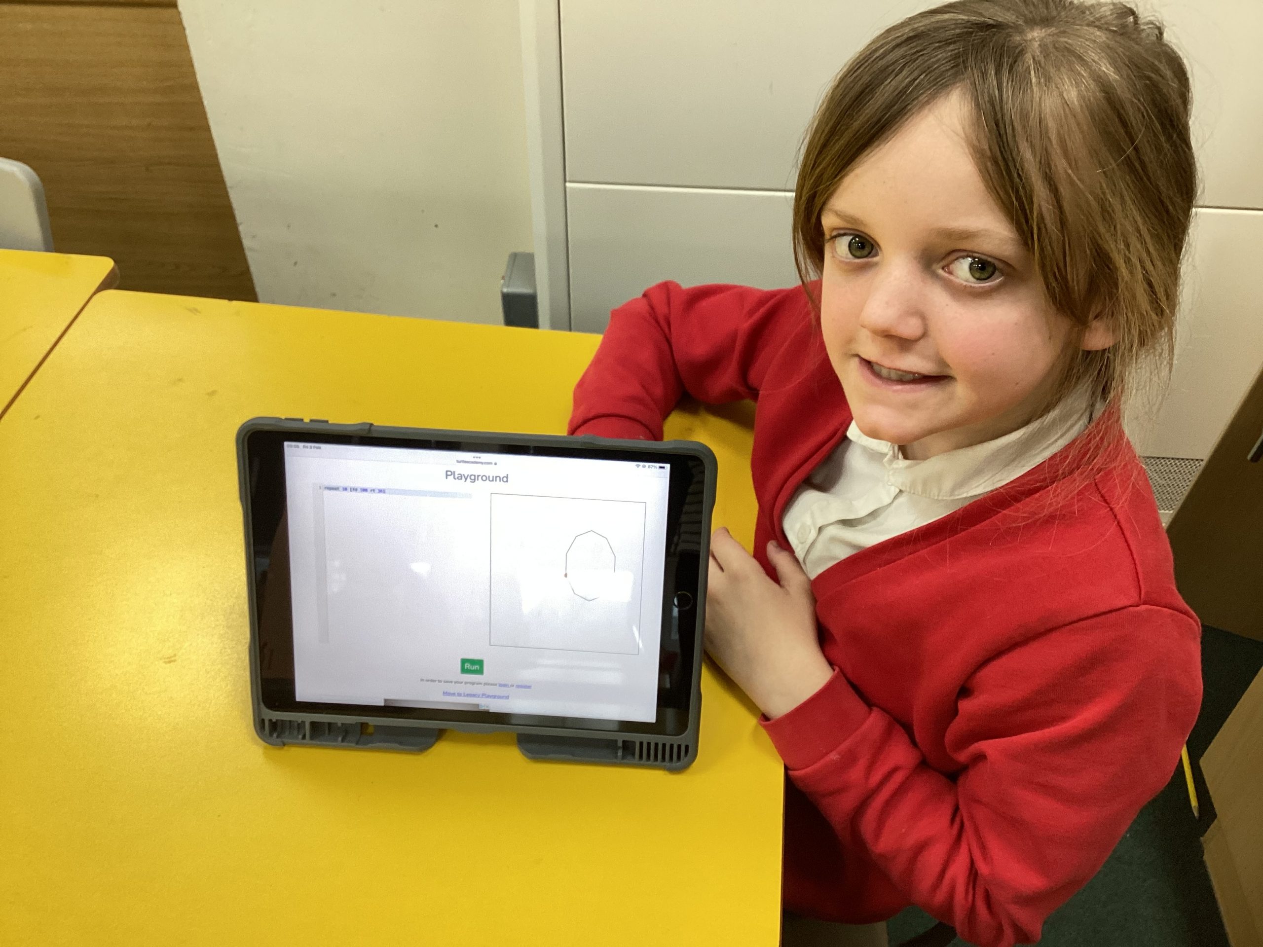 Year 4 – using code loops | Marsden Primary School