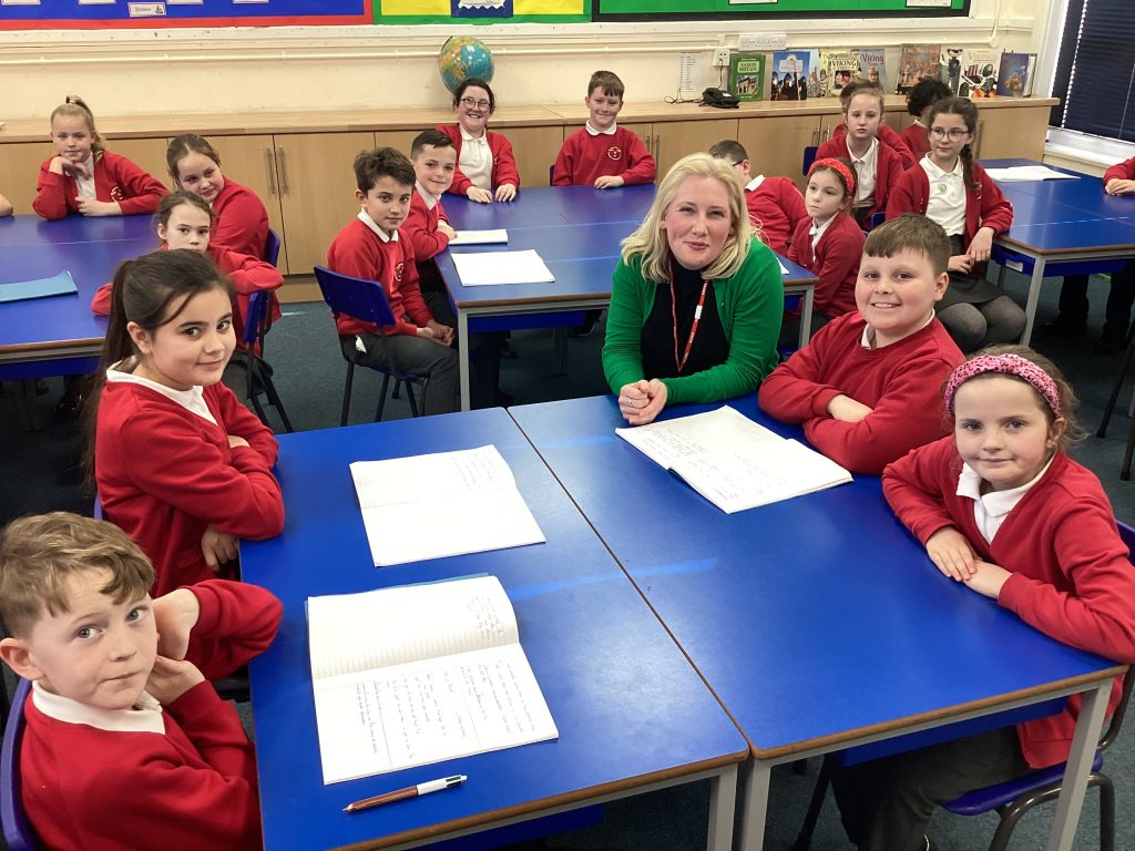 Emma Lewell-Buck Visits Year 5 | Marsden Primary School