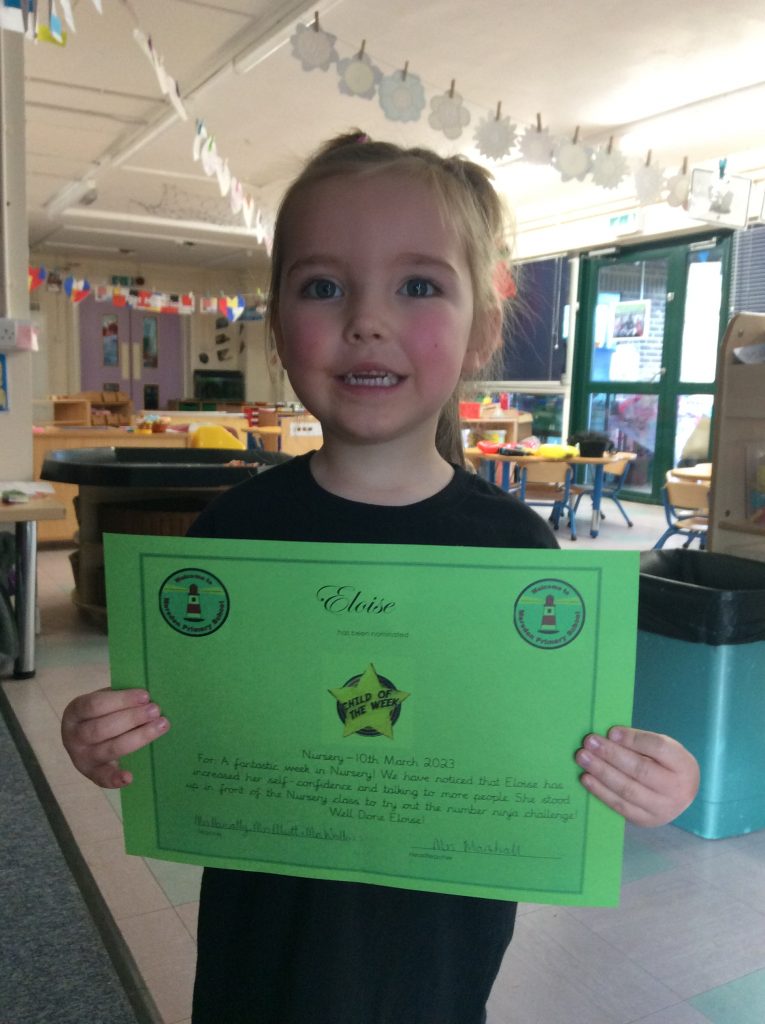EYFS Child of the Week 10.03.2023 | Marsden Primary School