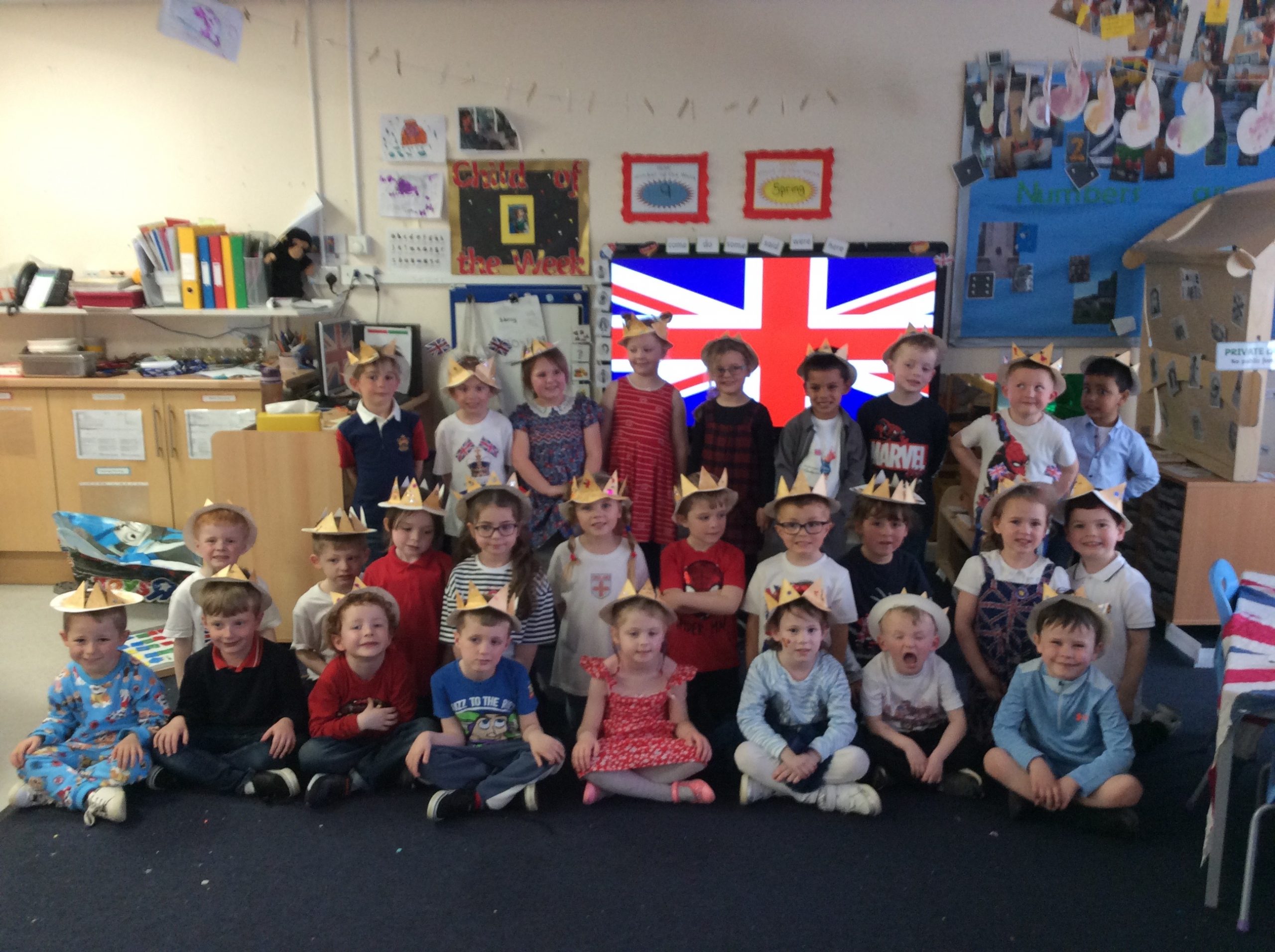 Coronation Celebrations in EYFS | Marsden Primary School