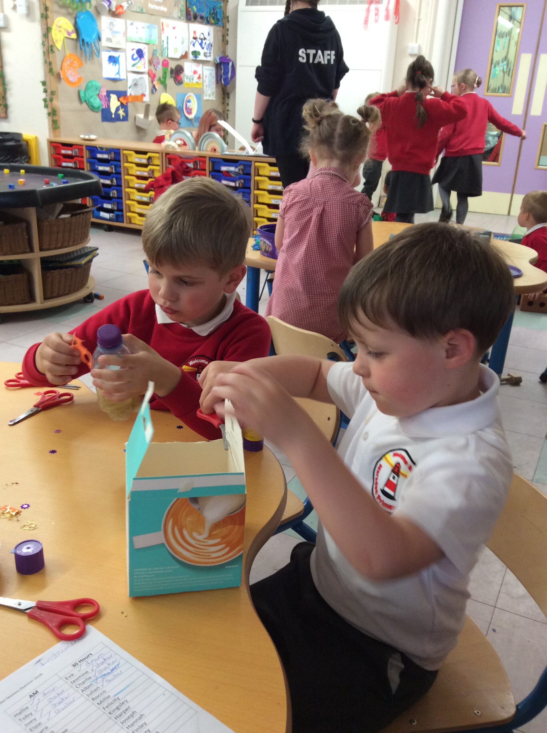 Nursery’s Under the Sea Band | Marsden Primary School