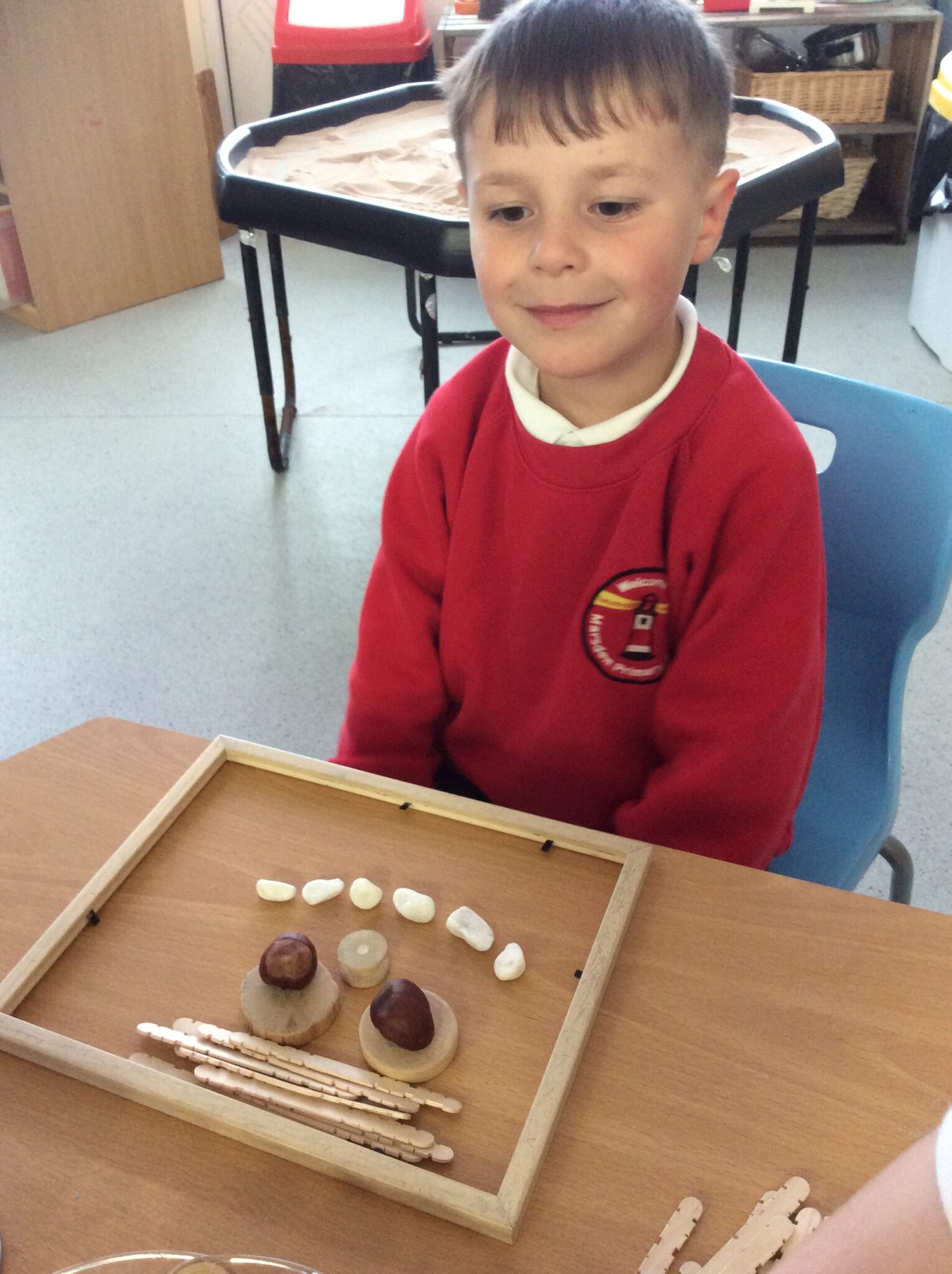 Loose Parts Portraits in Reception | Marsden Primary School