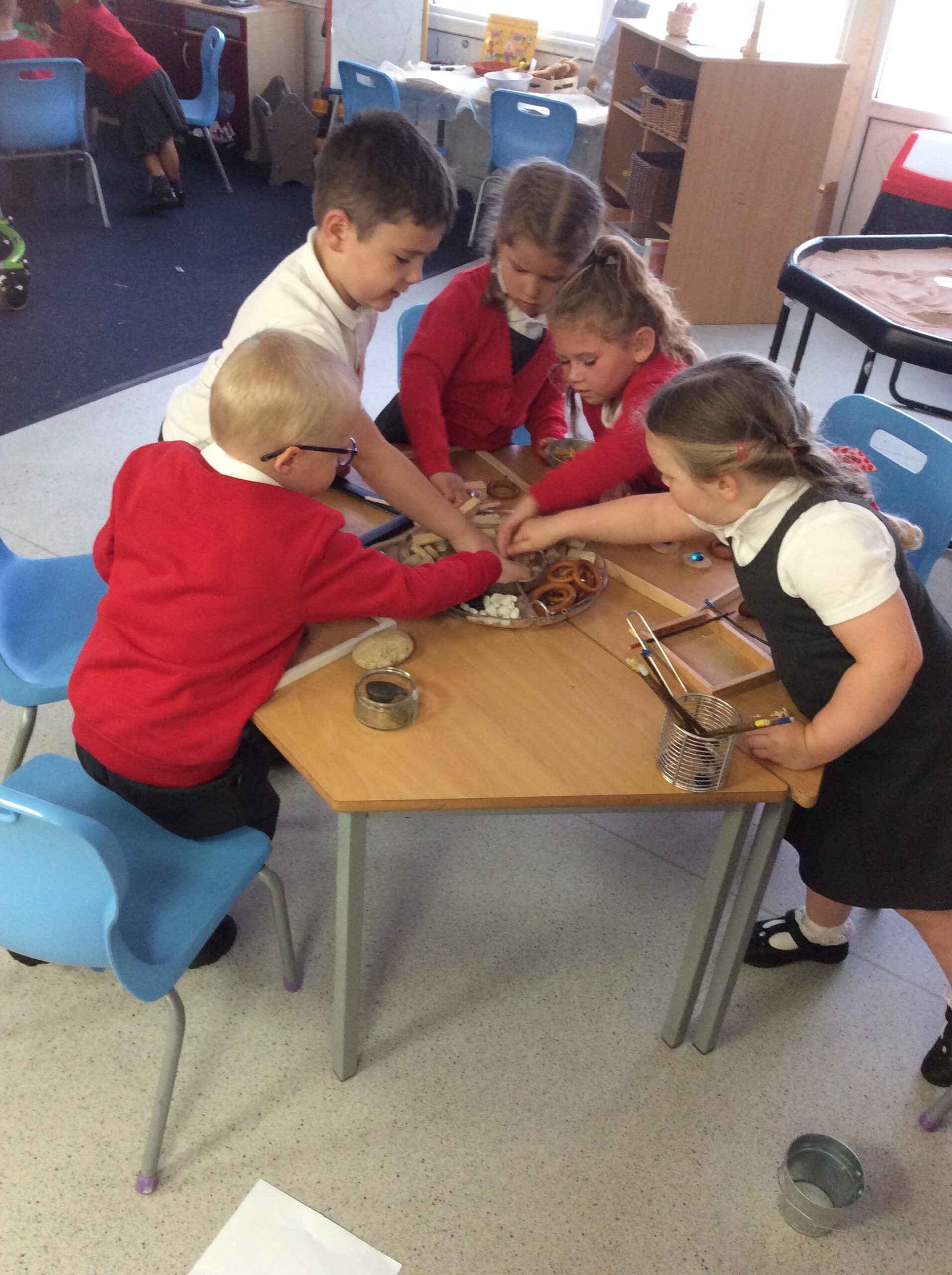 Loose Parts Portraits in Reception | Marsden Primary School