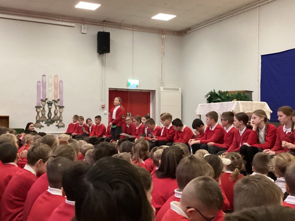 Year 6 Advent Assembly | Marsden Primary School