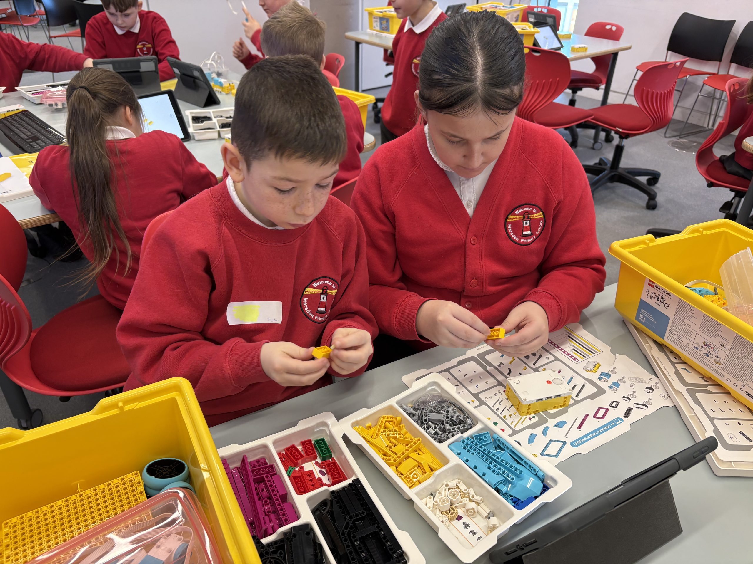Year 5- Lego Spike Visit | Marsden Primary School