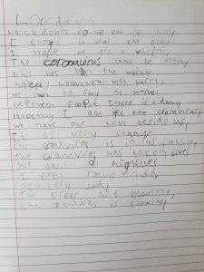 Lock Down Poetry Challenge | Harton Primary School