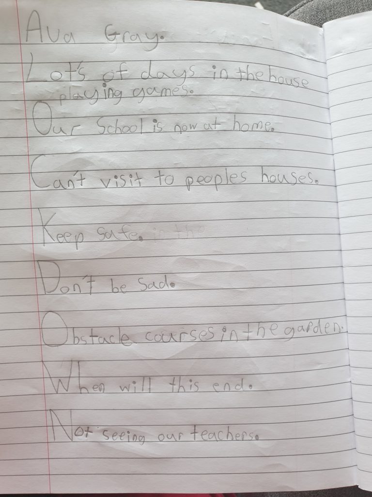 Lock Down Poetry Challenge | Harton Primary School