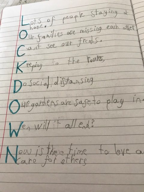 Lock Down Poetry Challenge | Harton Primary School